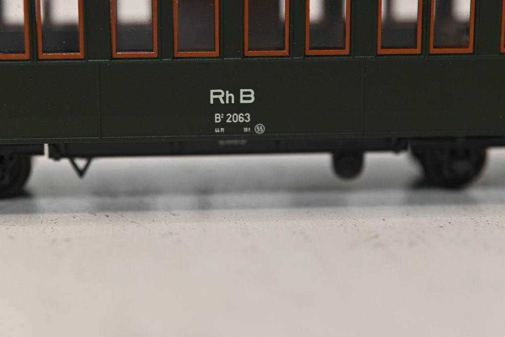 RhB B 2063 Zweiachser Personenwagen Bemo H0m | Kaufen auf Ricardo