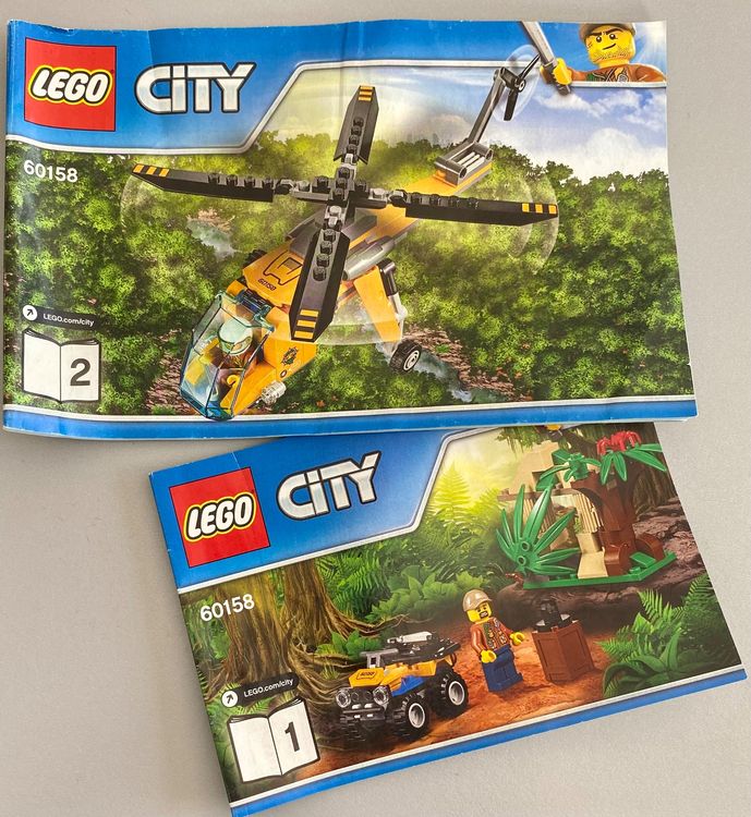 LEGO® City 60158 Jungle Cargo Helicopter, (Gebraucht) in Nussbaumen AG ...