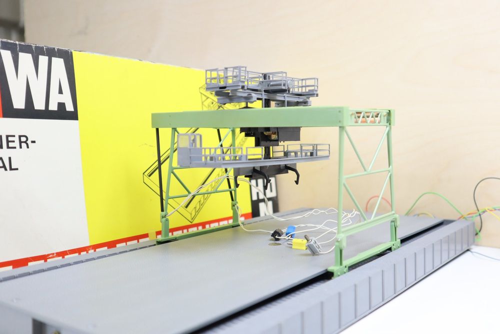 BRAWA Containerkran Terminal 1162 H0 - Rarität (Gebraucht) in für CHF ...