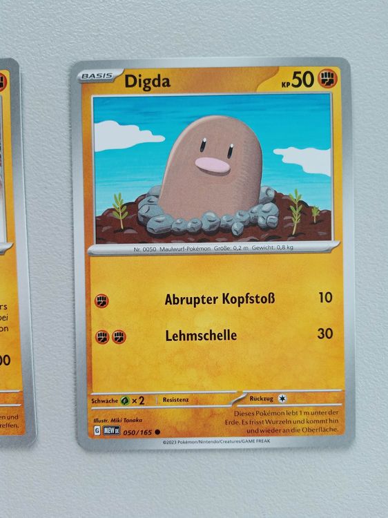 Digda DEUTSCH - Pokemon 151 Mew | Kaufen auf Ricardo