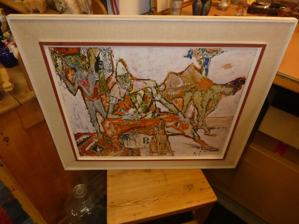 Carigiet Bild Clown mit Hund gerahmt (Gebraucht) in Chur für CHF 50 – mit Lieferung auf Ricardo ...