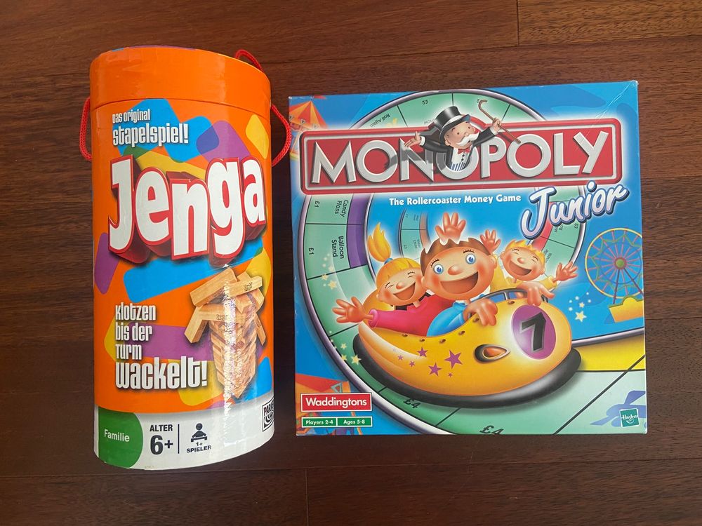Jenga/ Monopoly Junior | Kaufen auf Ricardo