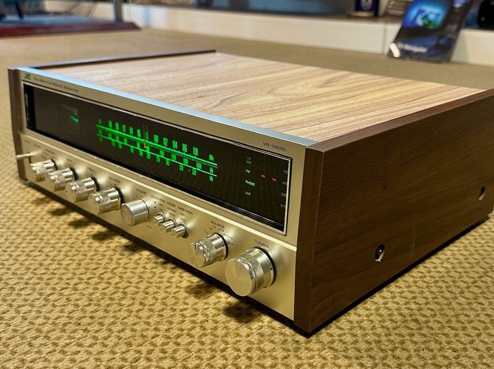 VINTAGE Hi-Fi Receiver(Verstärker) JVC VR-5505L von ca. 1975 (Gebraucht ...