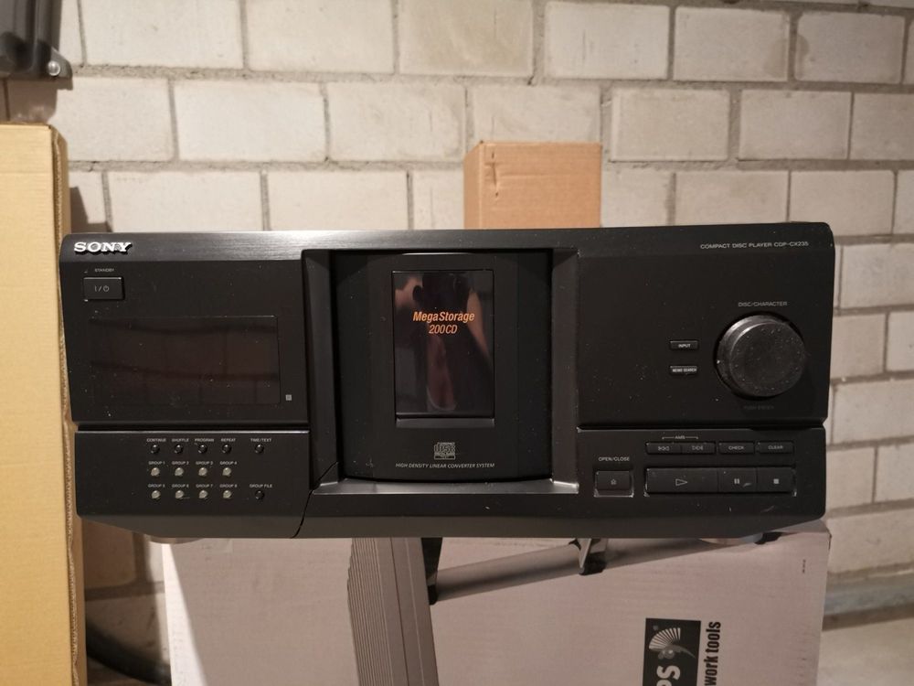 Sony Compact Disc Player CDP-CX235 (Gebraucht) in Menzingen für CHF 24 – mit Lieferung auf ...
