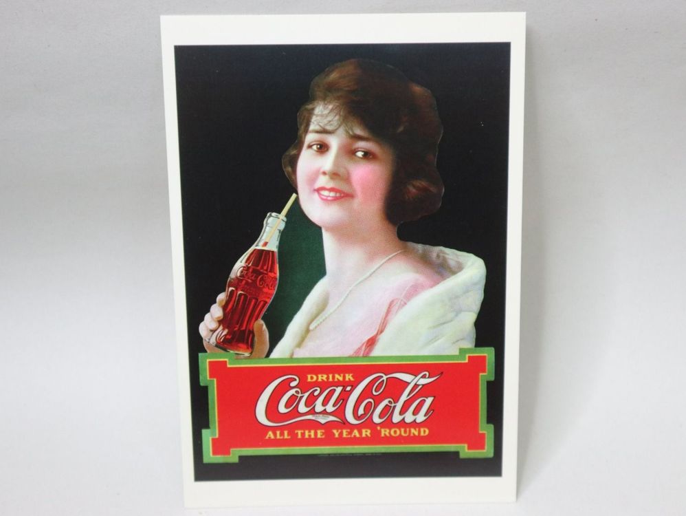 1997 AK Coca Cola Werbung Cutout 1922 postkarte | Kaufen auf Ricardo