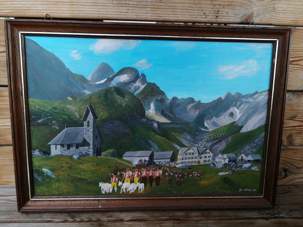 Original Christian Vetsch Gemälde 1986 (Gebraucht) in Schwellbrunn für ...