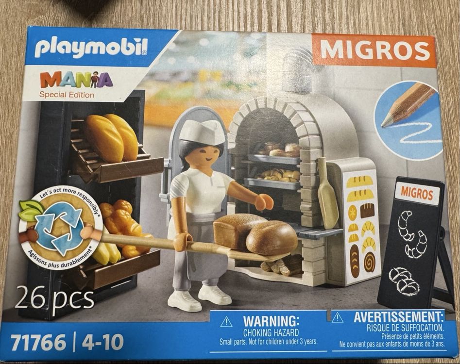 Playmobil Migros Mania Special Edition - Bäcker, Top! (Neu und ...