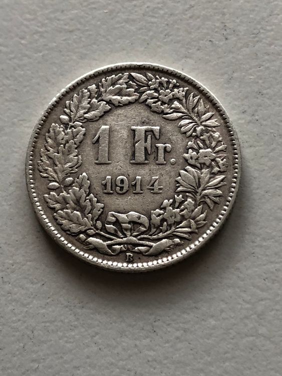 1 Fr. 1914 (Gebraucht) in Schötz für CHF 4 – mit Lieferung auf Ricardo kaufen