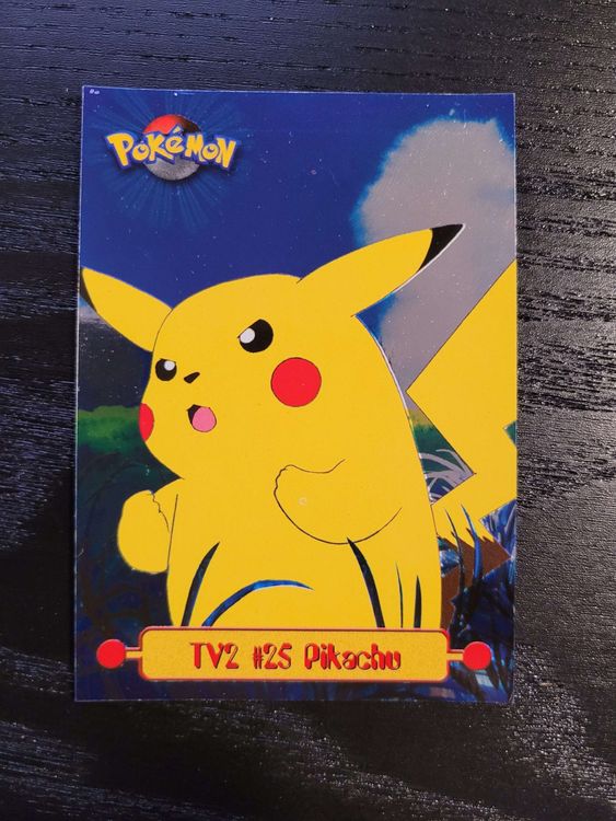 Pokemon Topps TV Animation Serie Pikachu TV 2 Holo/Foil | Kaufen auf ...