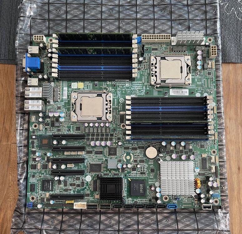 TYAN S7012 (S7012WGM4NR) (Dual Socket) 2*Xeon x5670 32GB Ram (Gebraucht ...