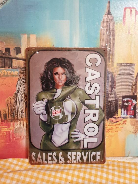 Castrol Blechschild | Kaufen auf Ricardo