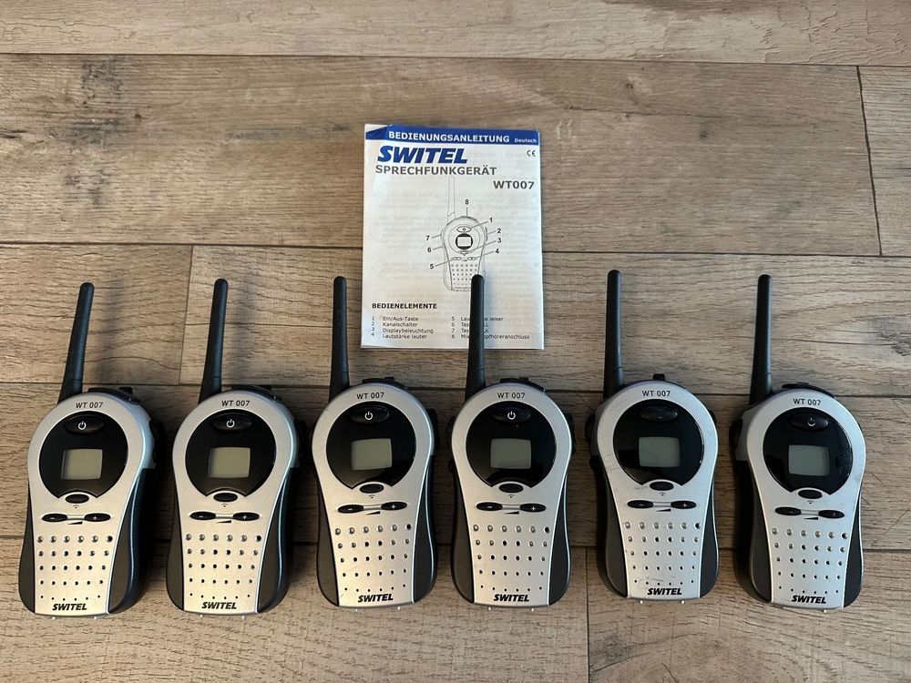 PMR Funkgeräte, SWITEL WT007 (Gebraucht) in Emmenbrücke für CHF 30 – mit Lieferung auf Ricardo ...