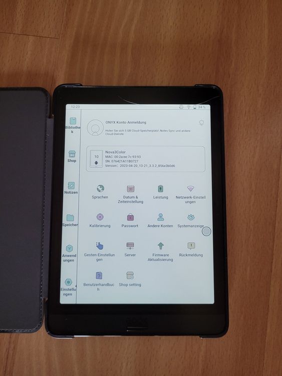 Onyx Boox Nova 3 Color - Farb-E-Reader (Gebraucht) in Beringen für CHF ...