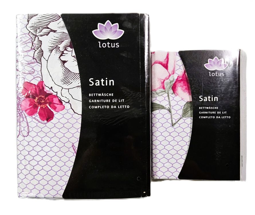 SALE - ab CHF 1.- Bettwäsche Satin Liene 160x210+65x100cm | Kaufen auf ...