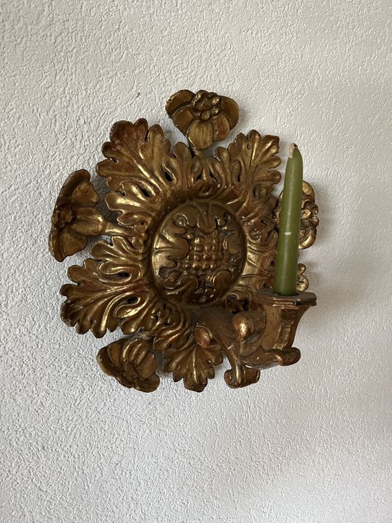 Antiker Wand-Kerzenhalter (Applike) | Kaufen auf Ricardo