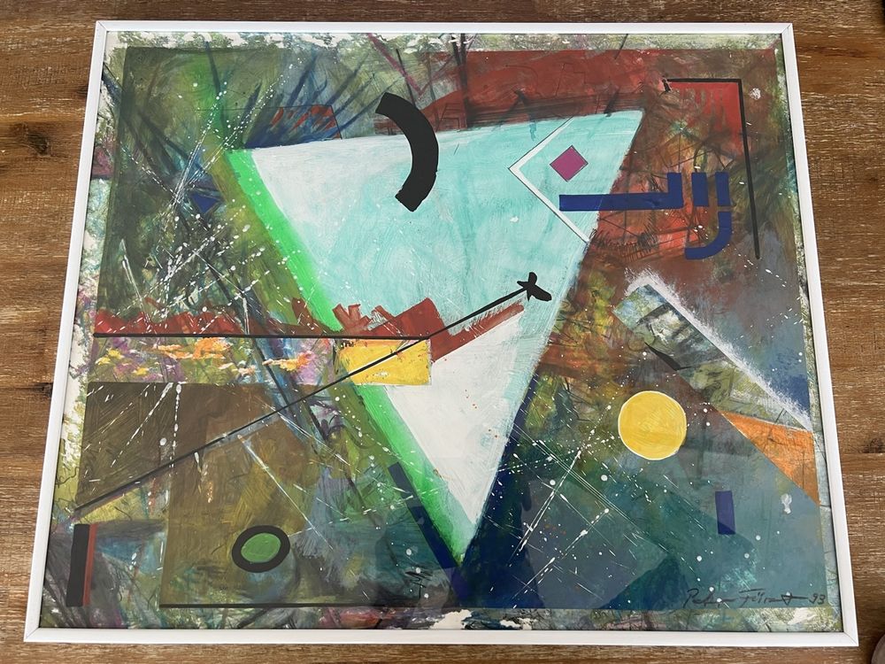 Tableau de Peter FÜRST 1933-2021 (Gebraucht) in Villars sur Glane für ...