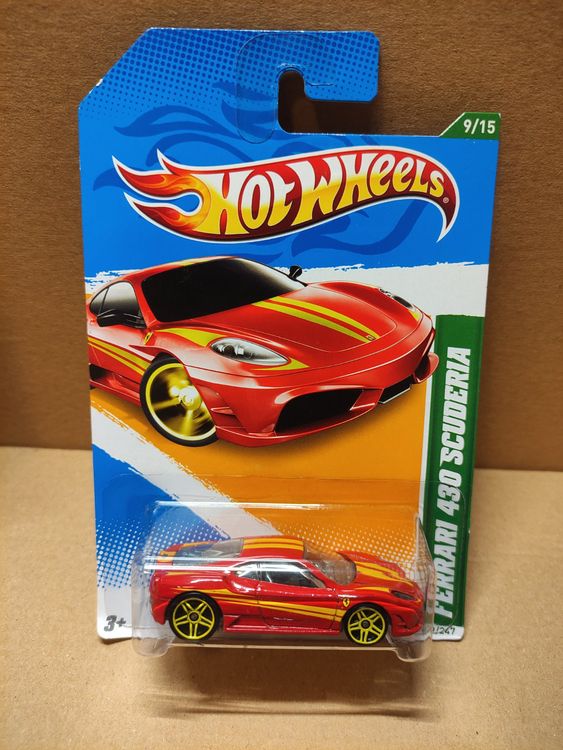 Hot Wheels Ferrari 430 Scuderia Treasure Hunt 2012 Neu Gemäss