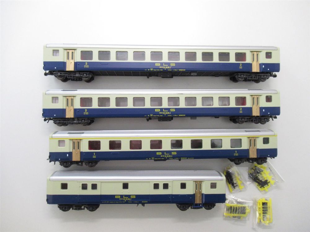 Roco 4 x BLS Personenwagen DC H0 | Kaufen auf Ricardo