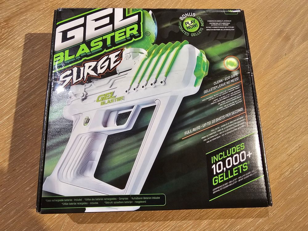 Gel-Blaster Surge / Gun, Gel - Pistole / Neu / OVP (Neuf avec emballage ...