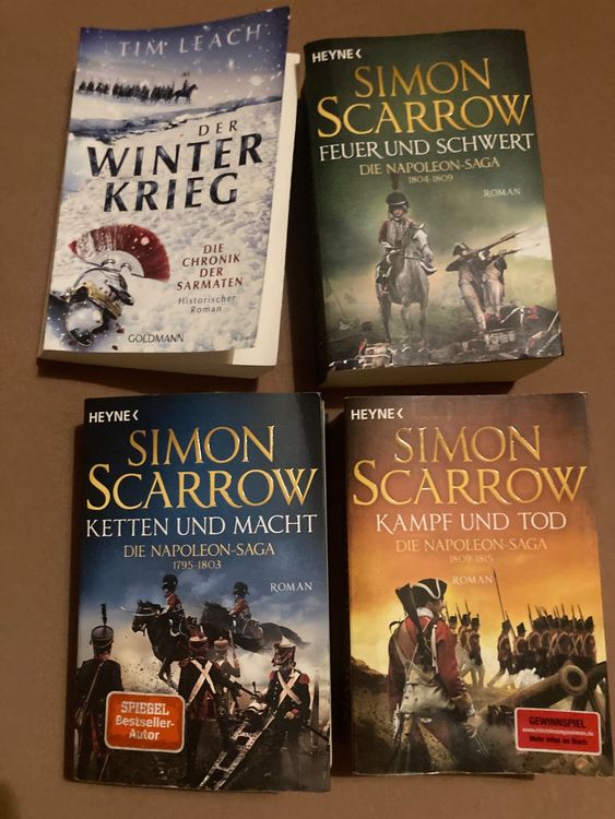 der winterkrieg & Simon Scarrow Napoleon Saga (Gebraucht) in Unteriberg ...