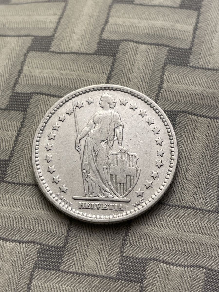 Pièce de 2 fr année 1903 argent (D'occasion) à lausanne pour CHF 15 ...