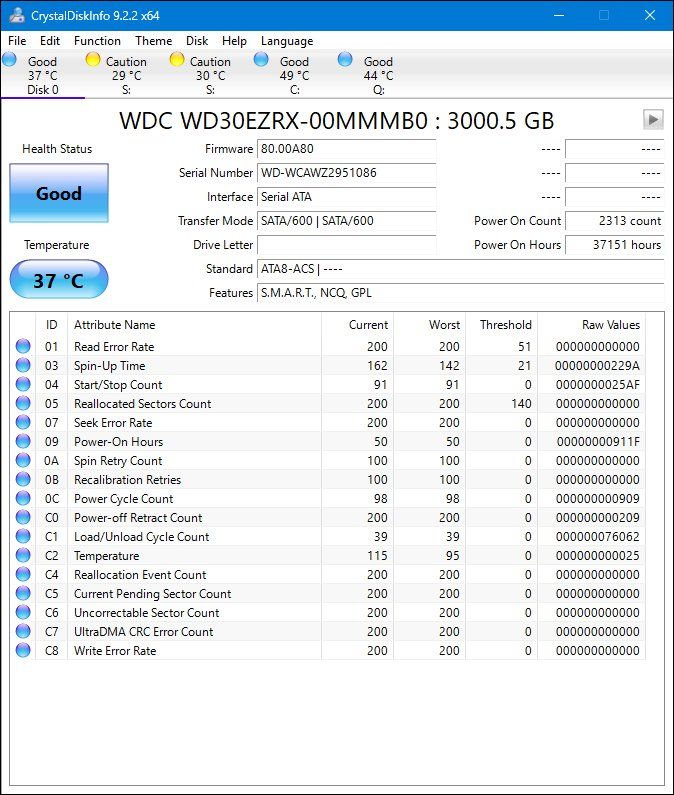 Western Digital WD Caviar Green 3.0TB HDD Festplatte (Gebraucht) in ...