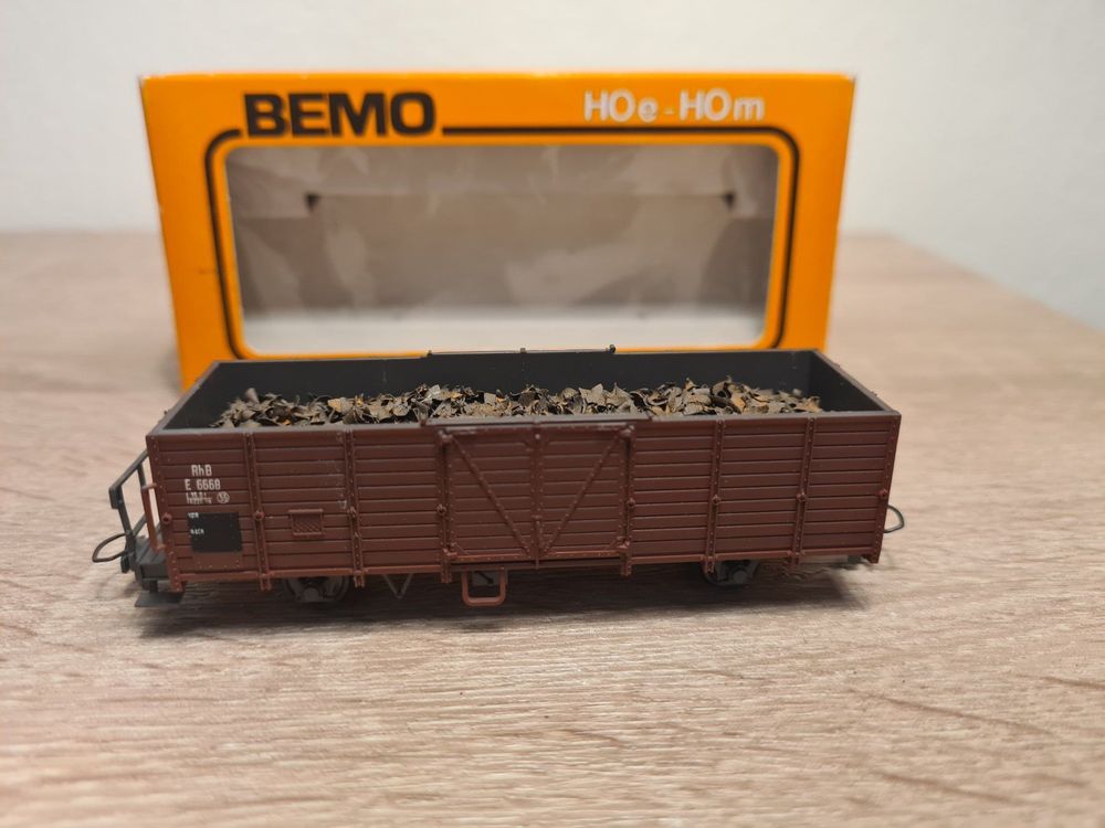 Bemo 2251 Güterwagen RhB HOm (Gebraucht) in St-Aubin-Sauges für CHF 27 ...