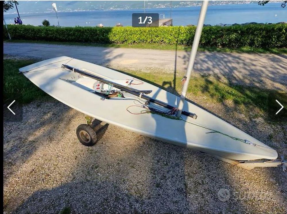 Barca vela laser (Usato) a Davesco-Soragno per CHF 1000 – solo ritiro ...