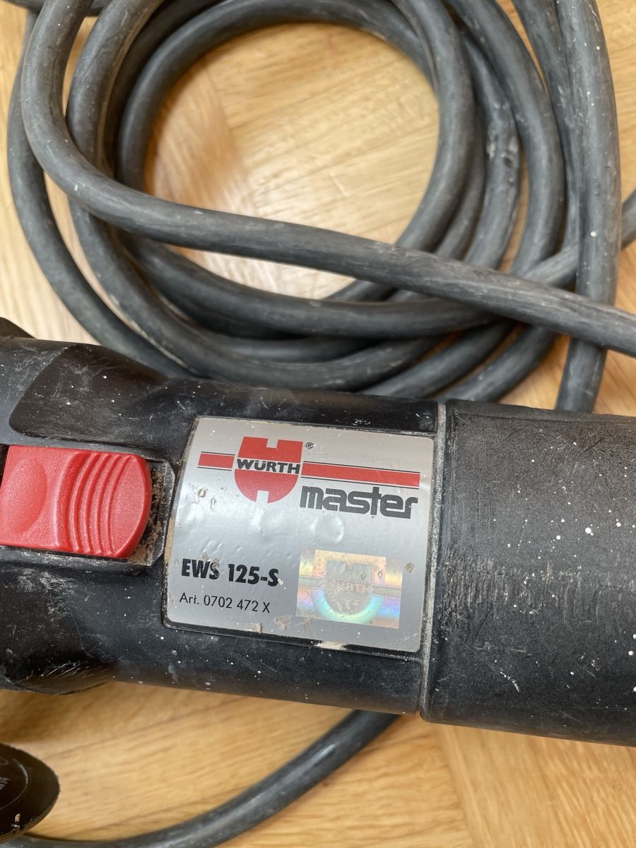 Würth Master Winkelschleifer EWS 125-S 1100W gebraucht (Gebraucht) in St. Gallen für CHF 50 ...