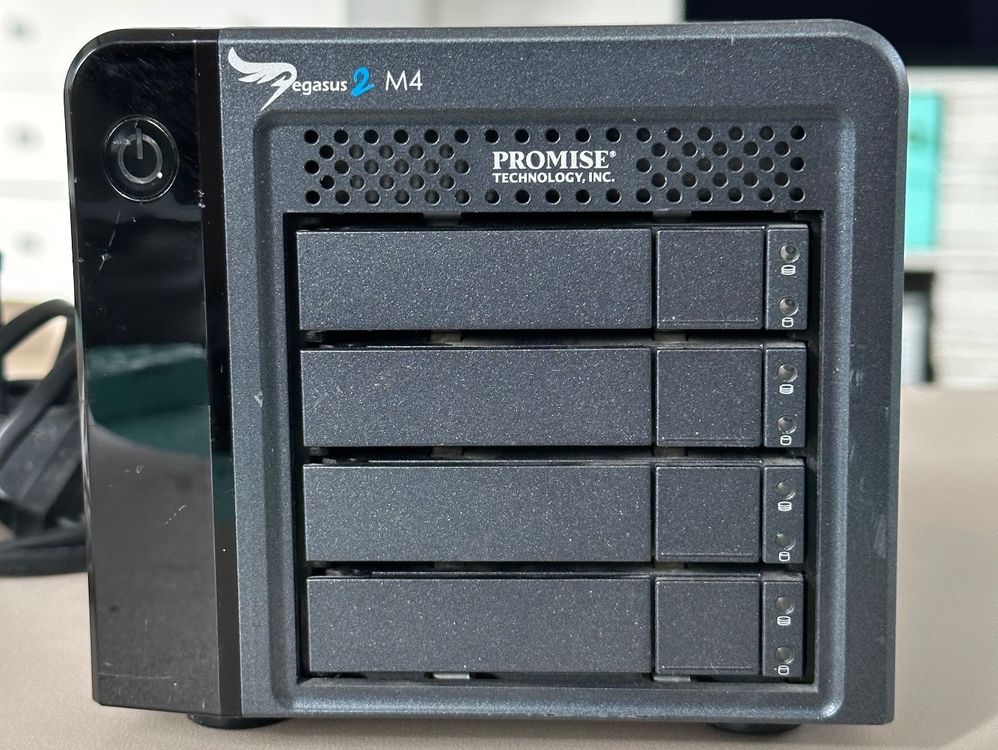 Promise Pegasus R2 M4 Thunderbold 2 4TB | Kaufen auf Ricardo