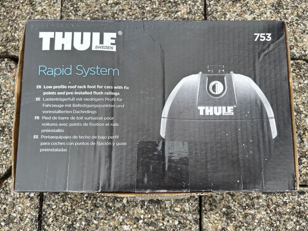 Thule Dachträger XT Kit 3028 inkl. Rapide System 753 (Gebraucht) in ...