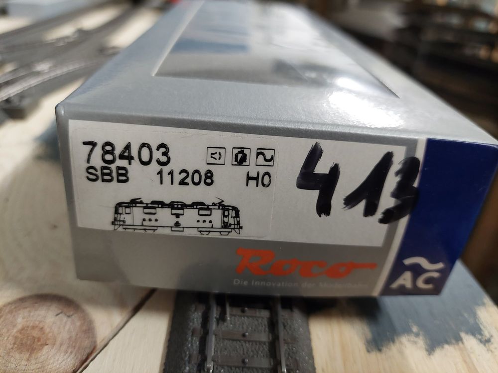 Roco 78403 Re 420 208 SBB h0 AC sound (Gebraucht) in Broc für CHF 221 ...