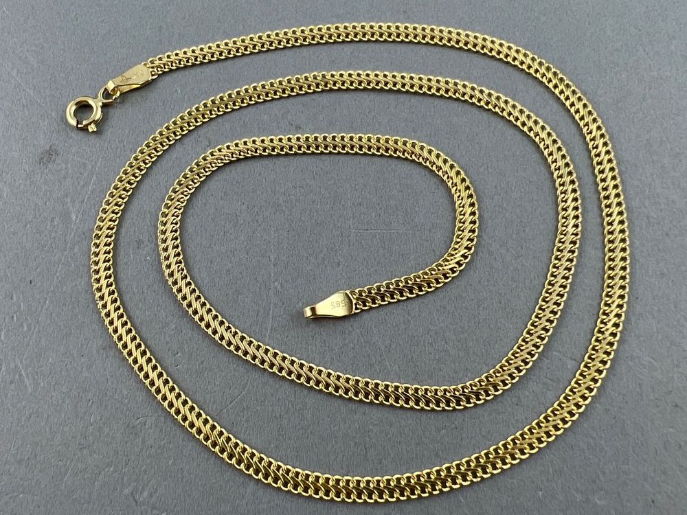 Kette 585 Gold (Gebraucht) in Niederuzwil für CHF 199 – mit Lieferung auf Ricardo kaufen