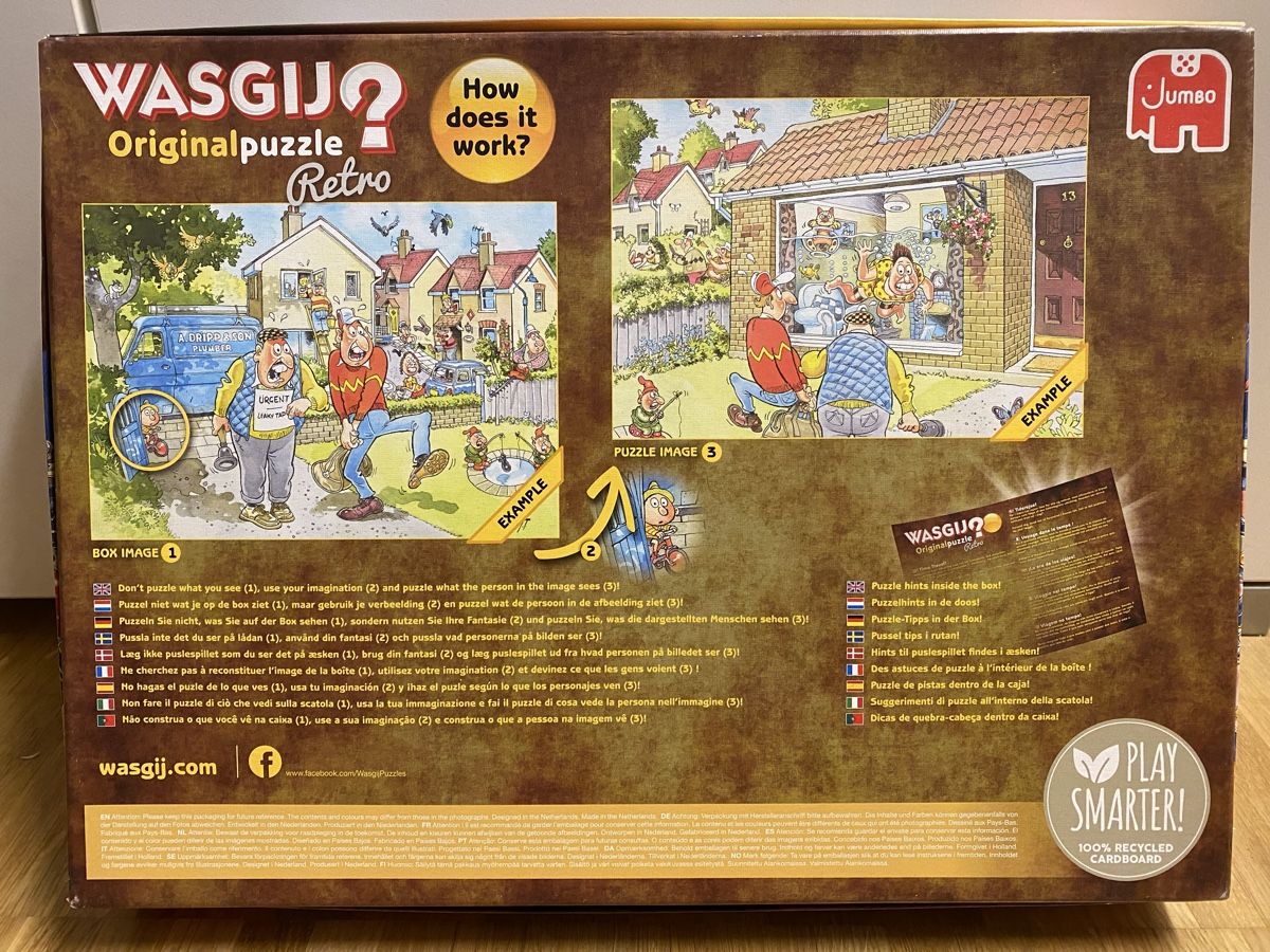 Wasgij Puzzle Retro 4 + 5, 1000 Teile, Vollständig (Gebraucht) in ...