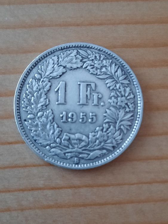 Schweiz 1 Franken 1955 Zustand gemäss Bilder | Kaufen auf Ricardo