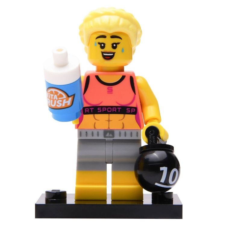07 FITNESS INSTRUCTOR LEGO MINIFIGURE 71045 Serie 25 | Kaufen auf Ricardo