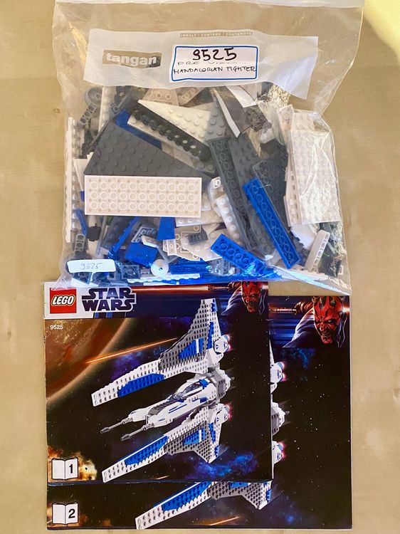 LEGO Star Wars Pre Vizsla's Fighter (9525) ship+instructions | Kaufen ...