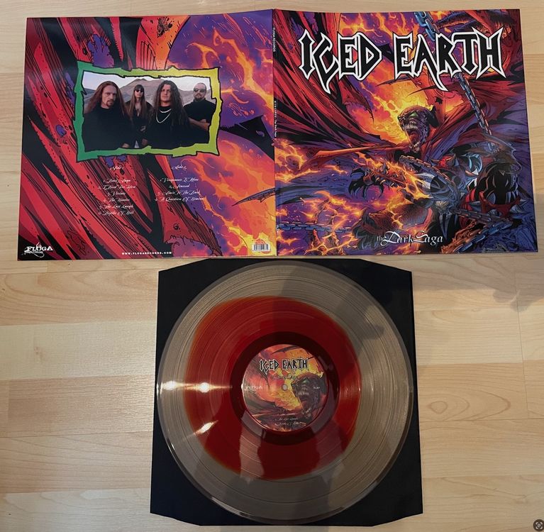 Iced Earth Dark Saga Vinyl Lp Red Beer Vinyl Ltd 600 | Kaufen auf Ricardo