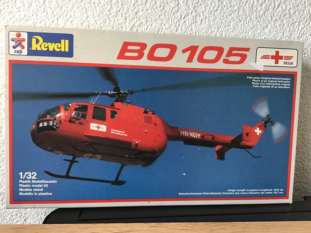 Revell Bo 105 Rega 1:32 | Kaufen auf Ricardo