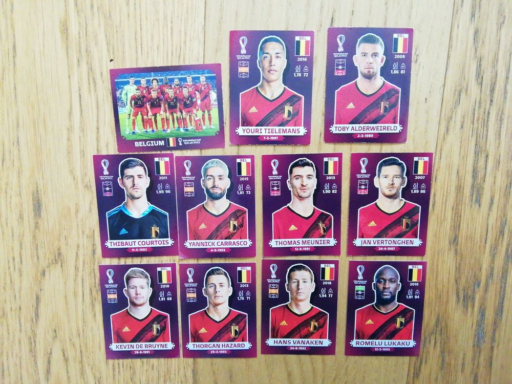 PANINI WM 22 (Belgien) (Gebraucht) in Niederhünigen für CHF 1.75 – mit ...