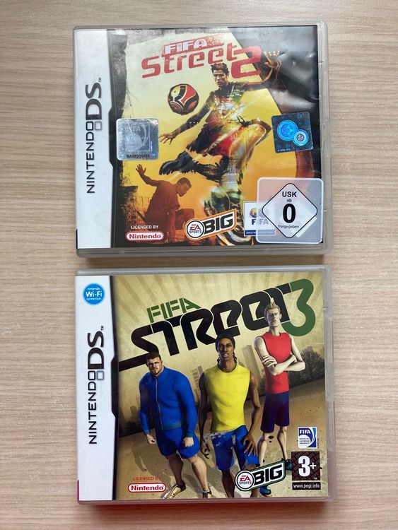FIFA Street 2 und FIFA Street 3 für Nintendo DS (Gebraucht) in ...