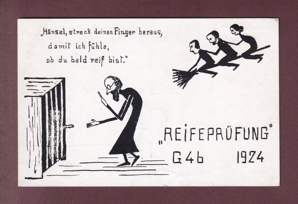 REIFEPRÜFUNG 1924 G4b (Gebraucht) in Pully für CHF 20 – mit Lieferung ...