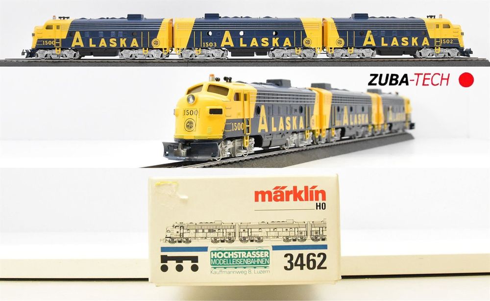 Märklin 3462 Diesellok EMD F7 Alaska H0 | Kaufen auf Ricardo