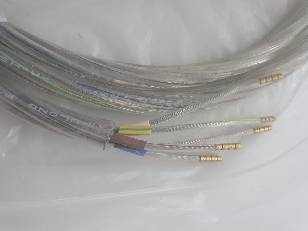 Kabel 5x1.5 5G1.5 transparent FEEDER KABEL 005-2412410 XAL (Neu (gemäss ...