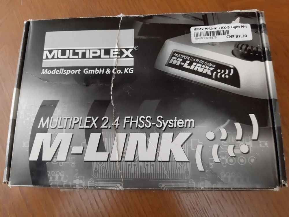MULTIPLEX HFMx M-Link +RX-5 light M- link (Neu und originalverpackt) in ...