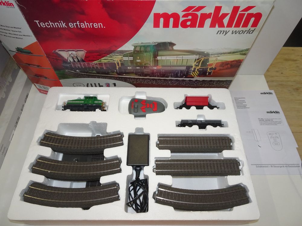 Märklin Startpackung Lokomotive Wagen Schienen HO 29162 (Gebraucht) in ...
