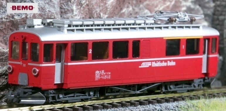 Bemo H0m 1368152 ABe 4/4 32 der RhB OVP (Neu (gemäss Beschreibung)) in ...
