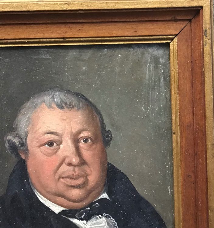 Antike Gemälde von eine Mann um 1850 (Gebraucht) in Root für CHF 10 – mit Lieferung auf Ricardo ...