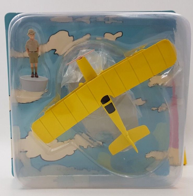 Hergé - Avion Tintin 6 Biplan Jaune - Tintin au Congo (Gebraucht) in St ...