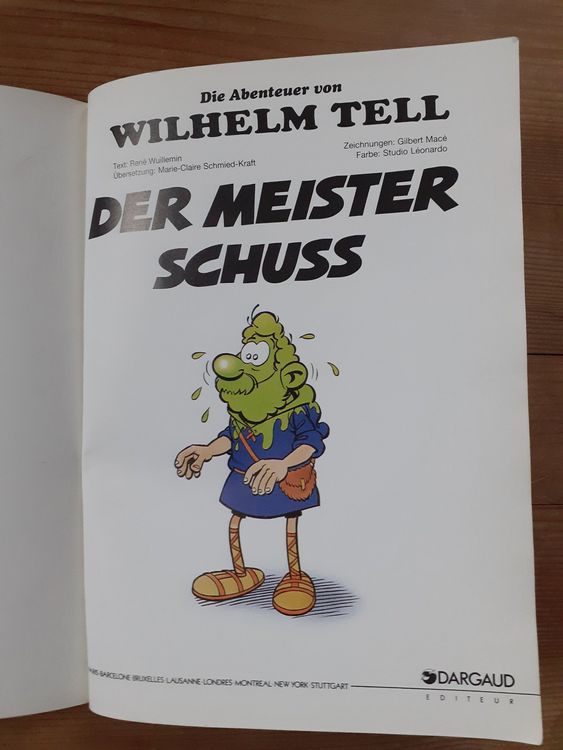 Wilhelm Tell der Meister Schuss Comic Dargaud 1994 | Kaufen auf Ricardo